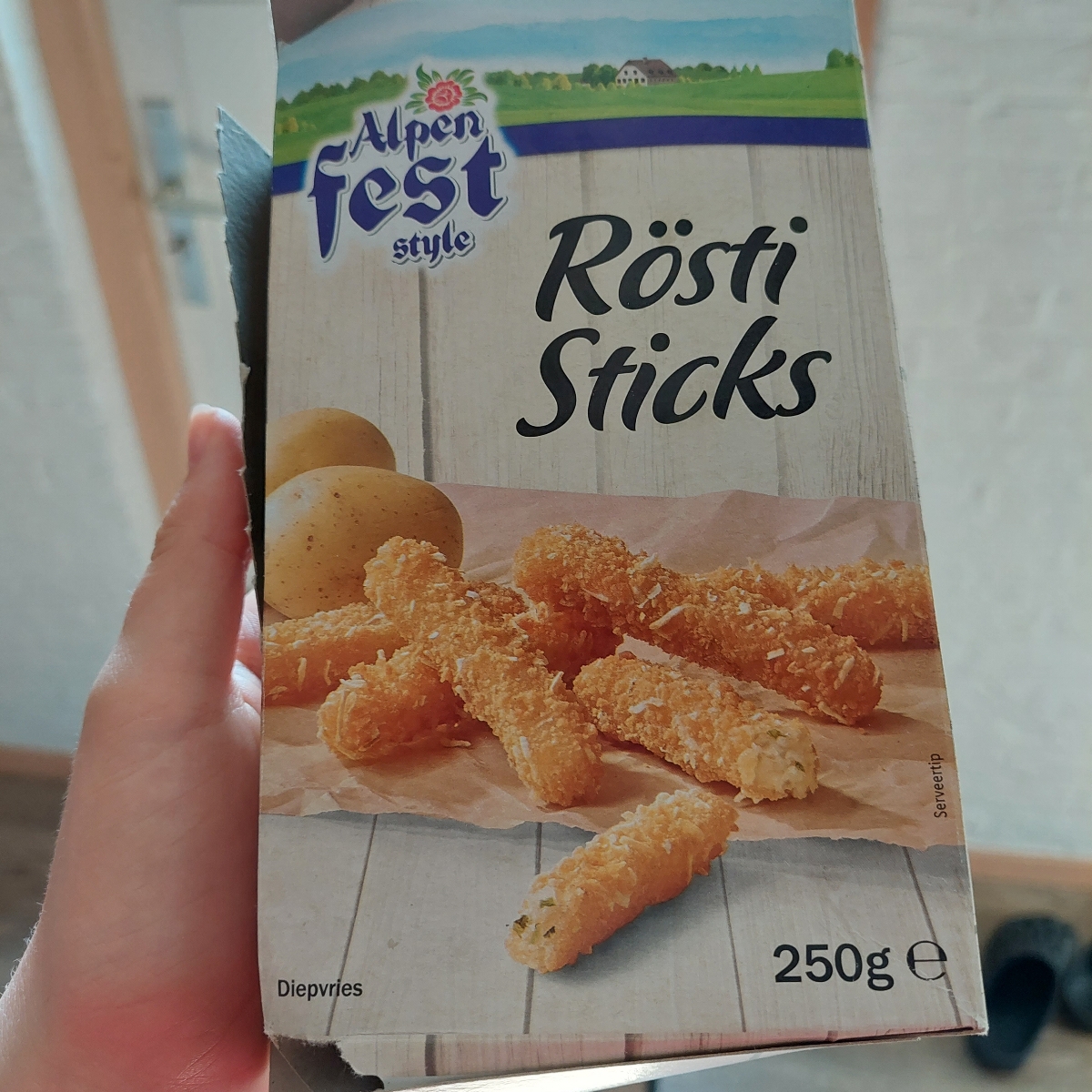 Rösti sticks from Alpen fest style - Vegan Product Reviews & Ratings ...