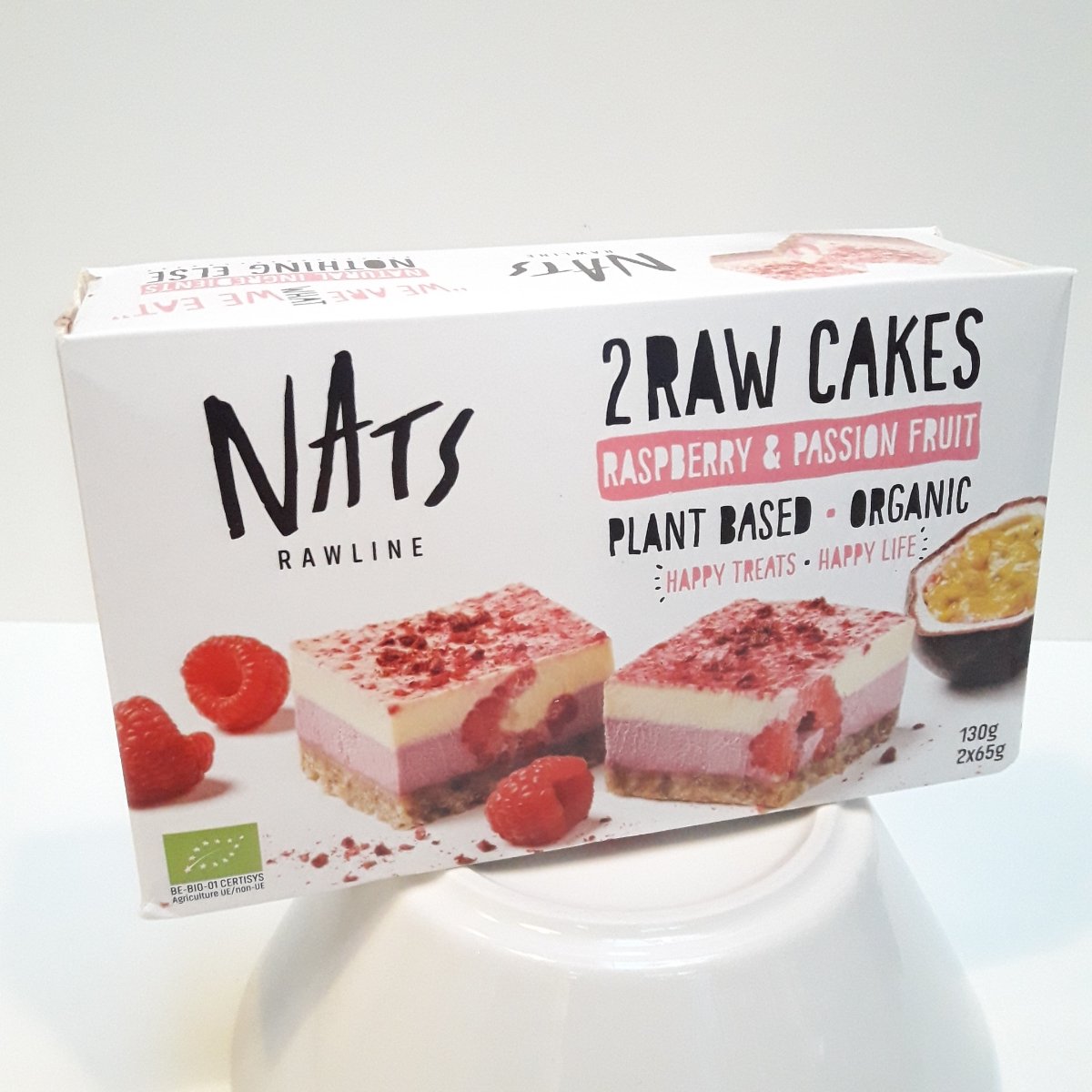 Raw Cakes Raspberry & Passion Fruit from Nats Rawline - Vegan Product ...