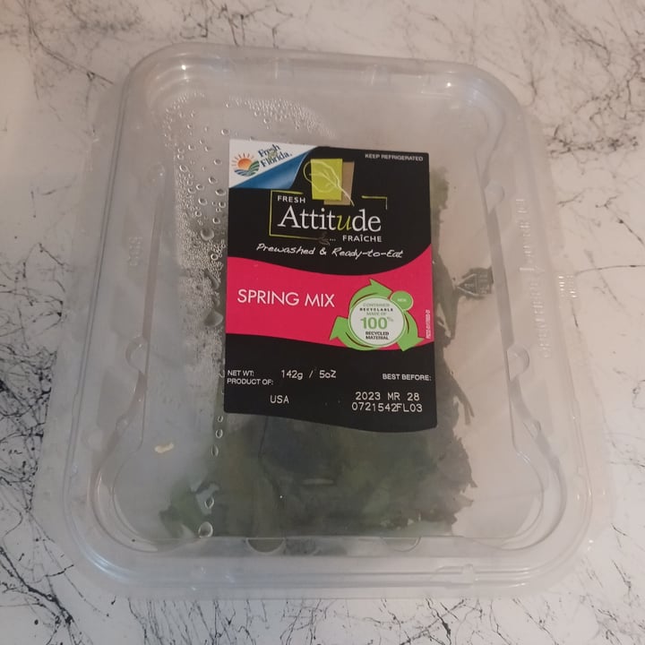 Fresh Attitude Organic Spring Mix Review | abillion