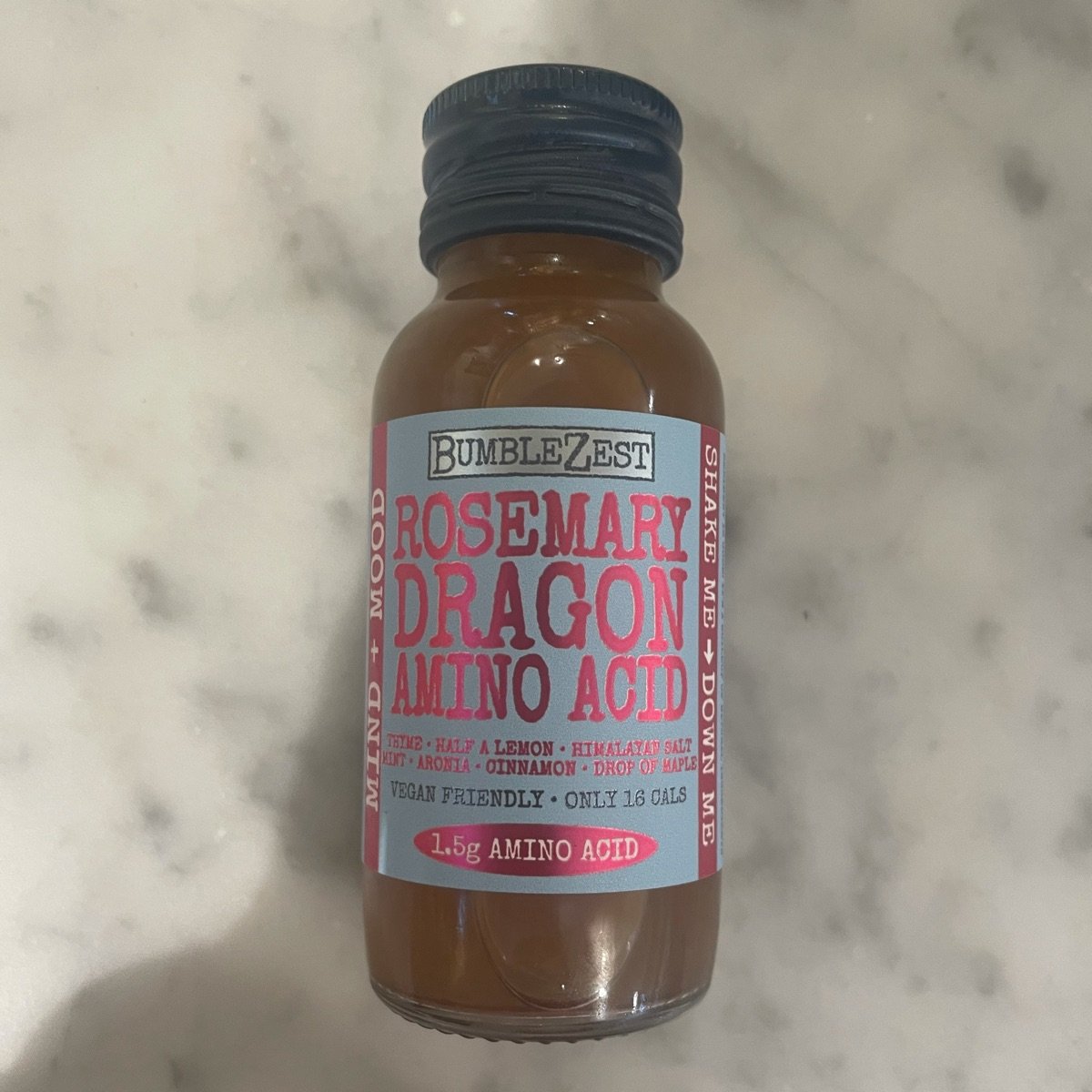 Rosemary Dragon 🐉 Amino Acid from BumbleZest - Vegan Product Reviews ...