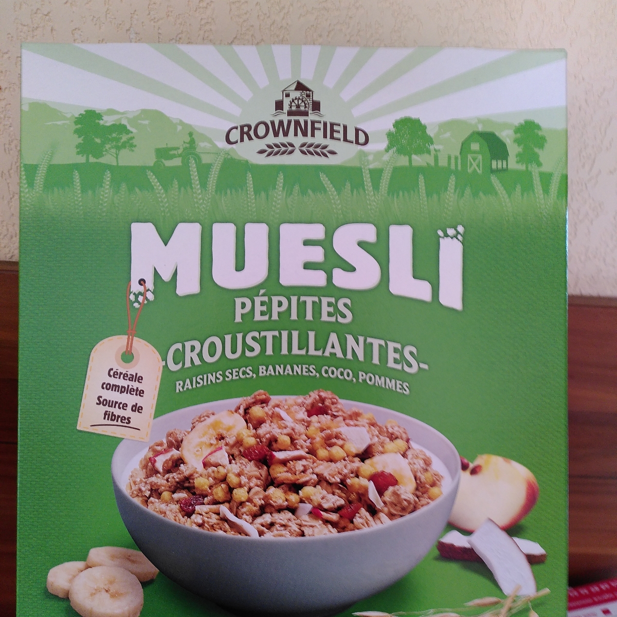muesli pépites croustillantes from Crownfield - Vegan Product Reviews ...