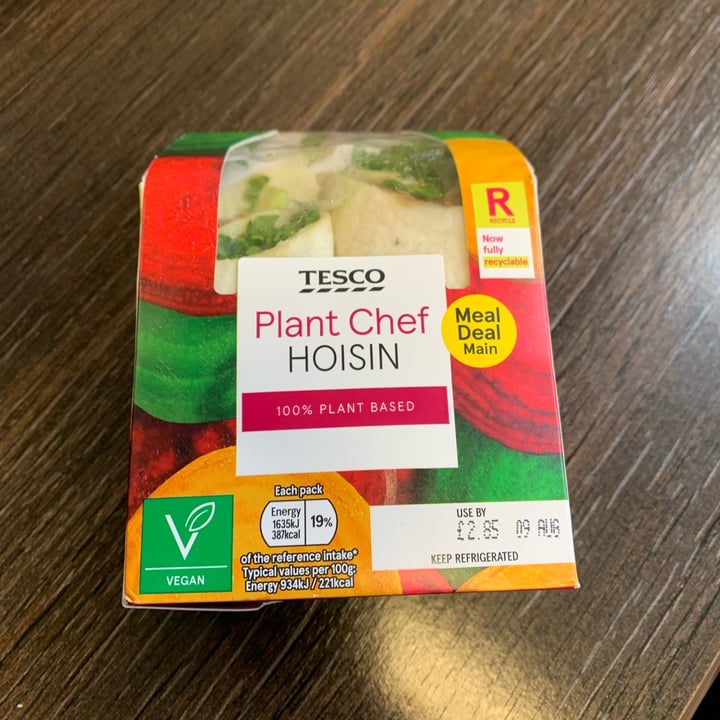 Tesco Plant Chef Hoisin wrap Review | abillion