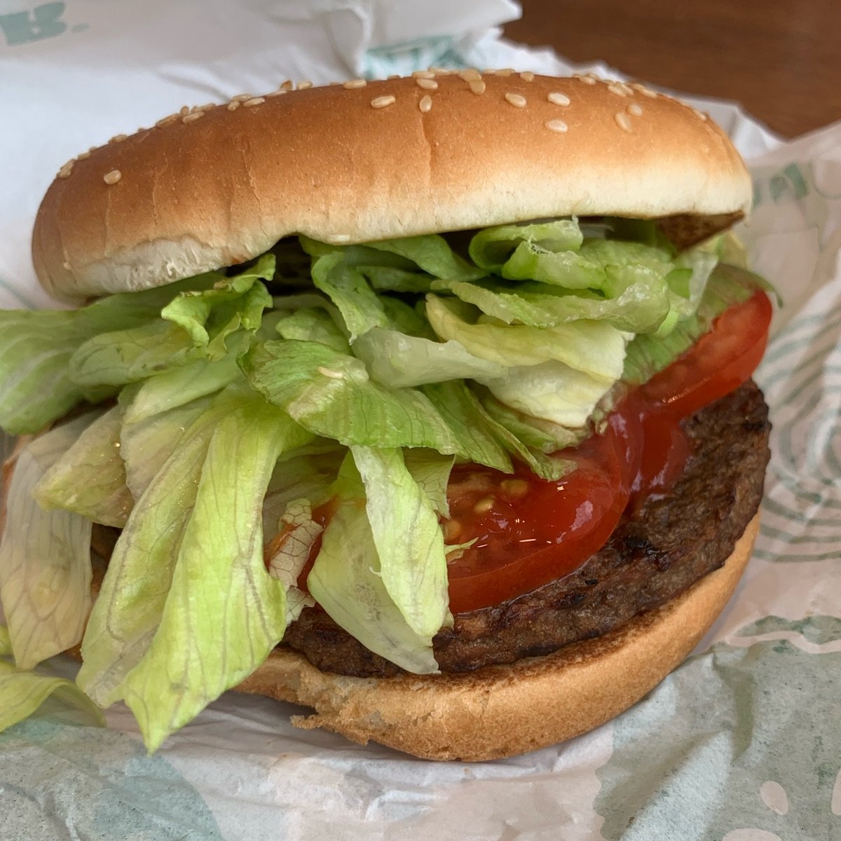 veggie WHOPPER from Burger King - Vegan Product Reviews & Ratings ...