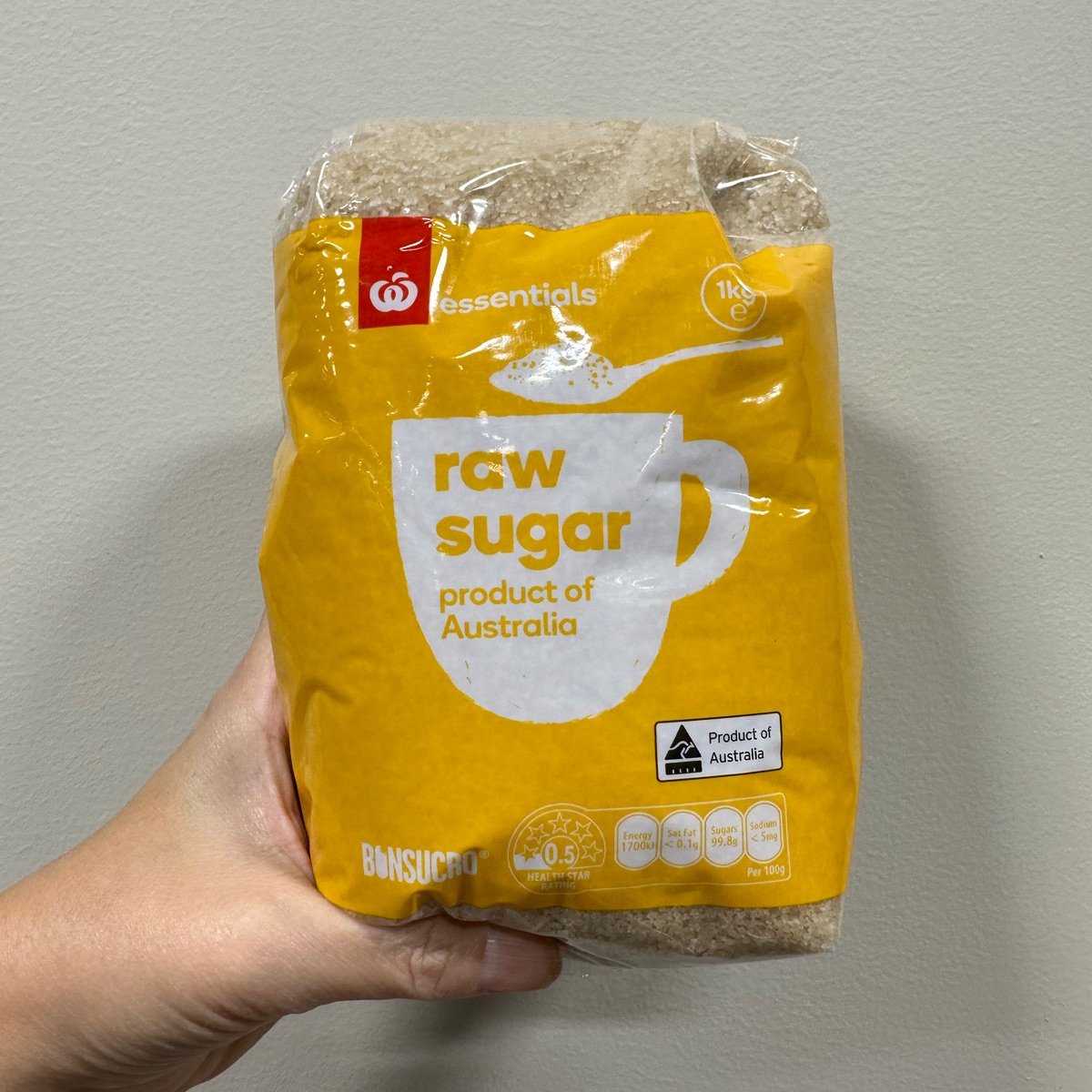 Raw Sugar from Woolworths Food - Vegan Product Reviews & Ratings | abillion