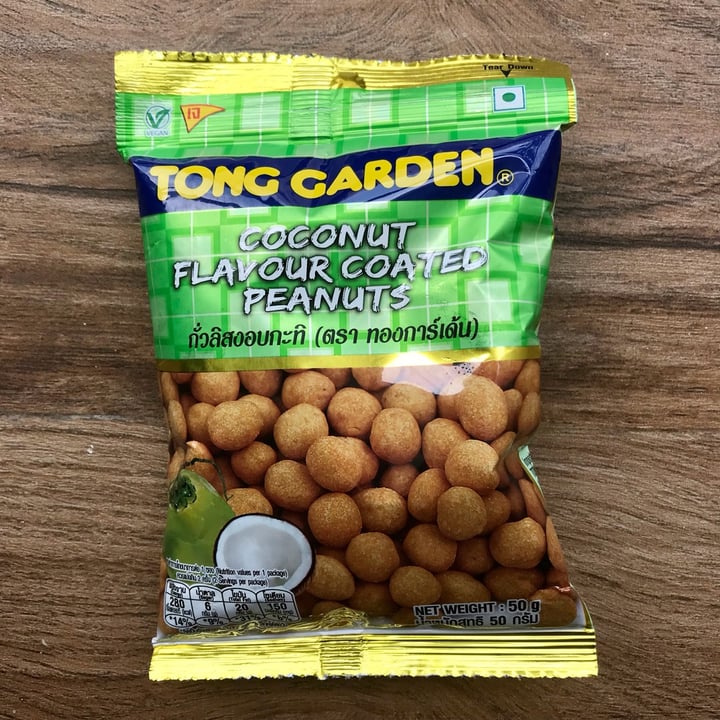 Tong Garden Coconut Flavour Coated Peanuts Review | abillion