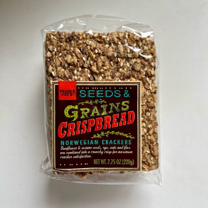 Trader Joe's Crispbread Seeds & Grains Review | abillion