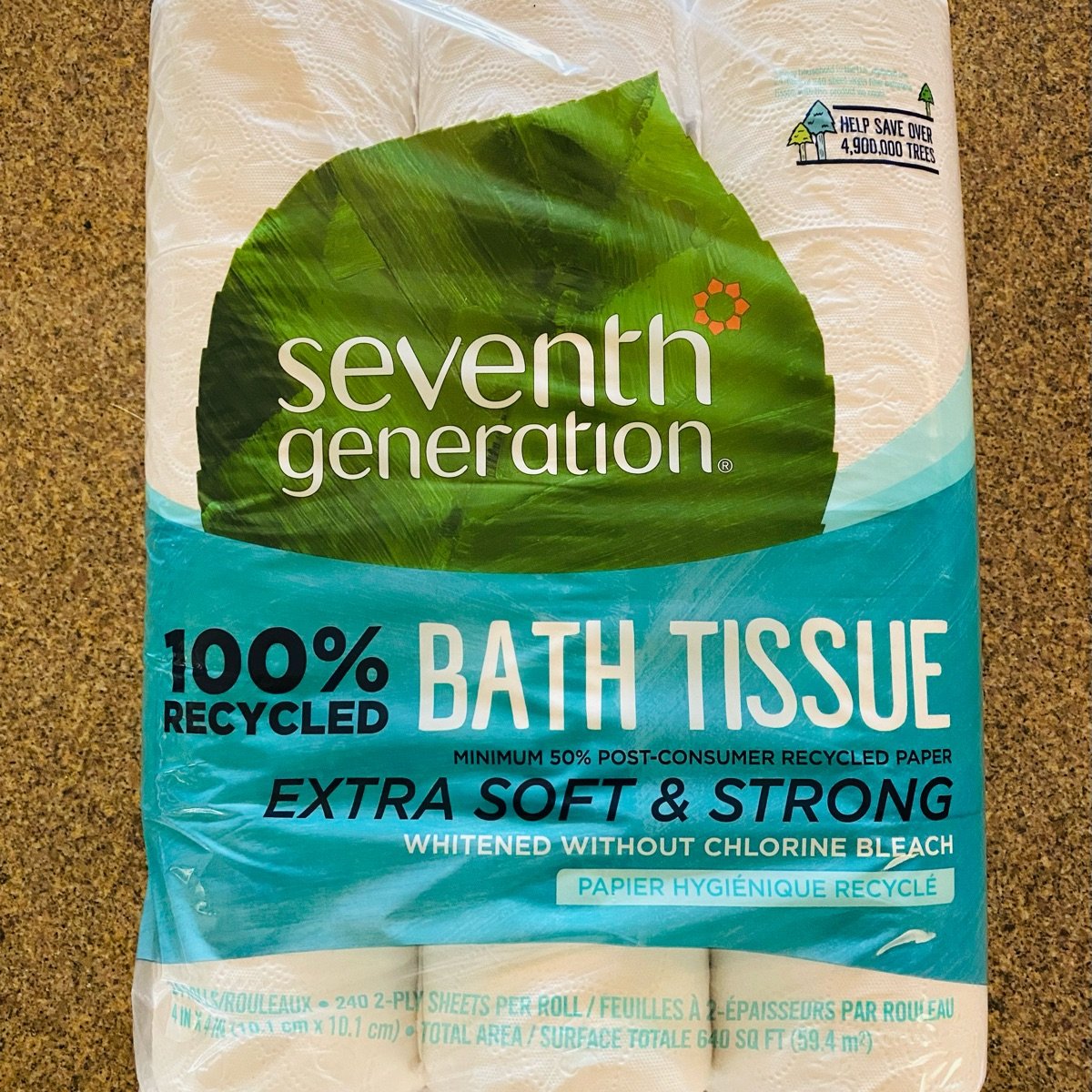 100% Recycled Bath Tissue from Seventh Generation - Vegan Product ...