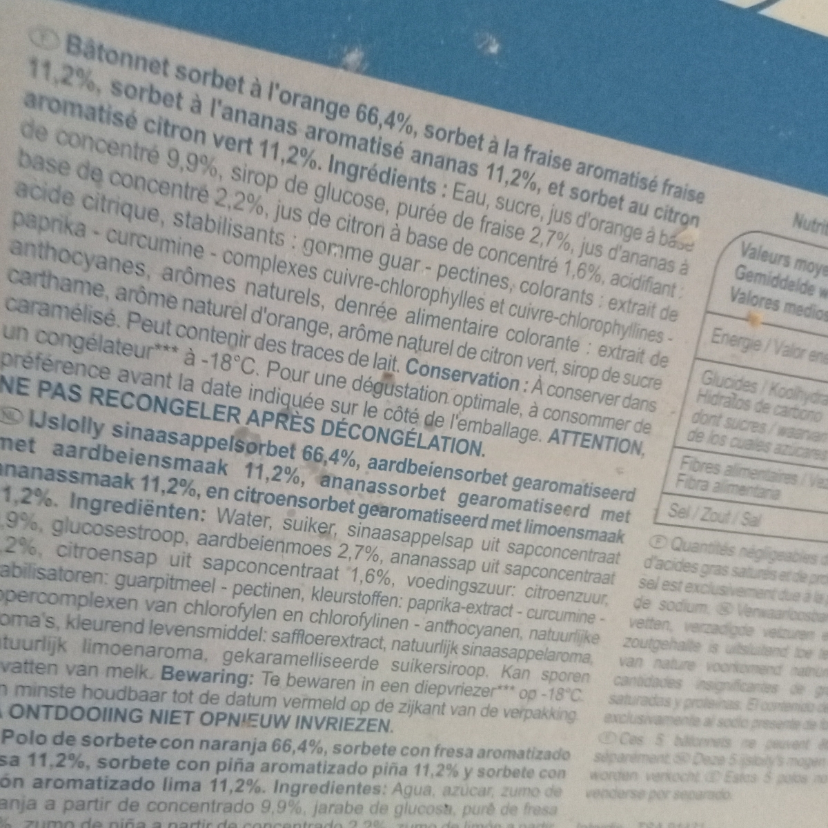 Ice Twist from Carrefour Classic - Vegan Product Reviews & Ratings ...