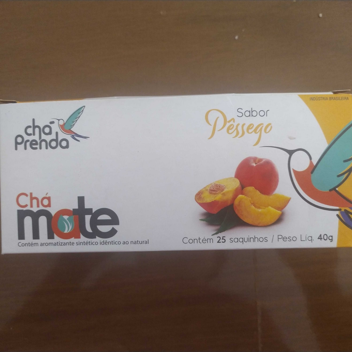 Chá Mate Sabor Pêssego from Chá prenda - Vegan Product Reviews ...