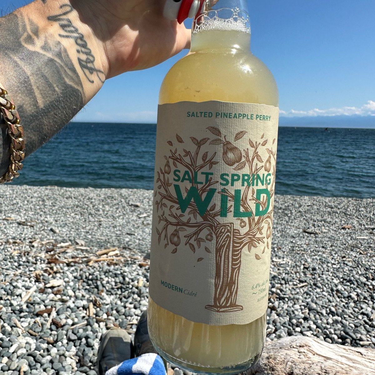 Salted Pineapple Perry from Salt Spring Wild Cider - Vegan Product ...