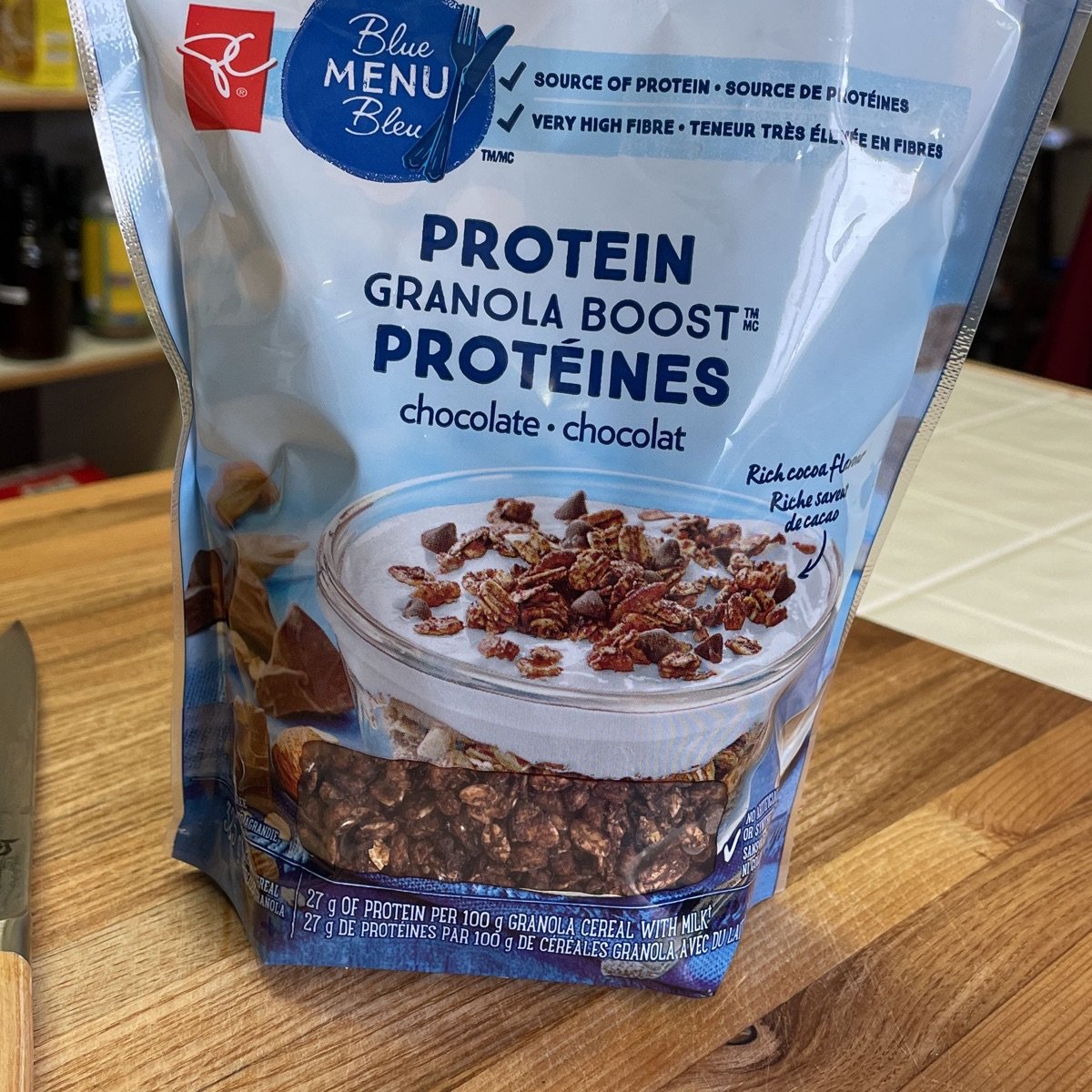 Blue Menu Protein Granola Boost from President's Choice - Vegan Product ...