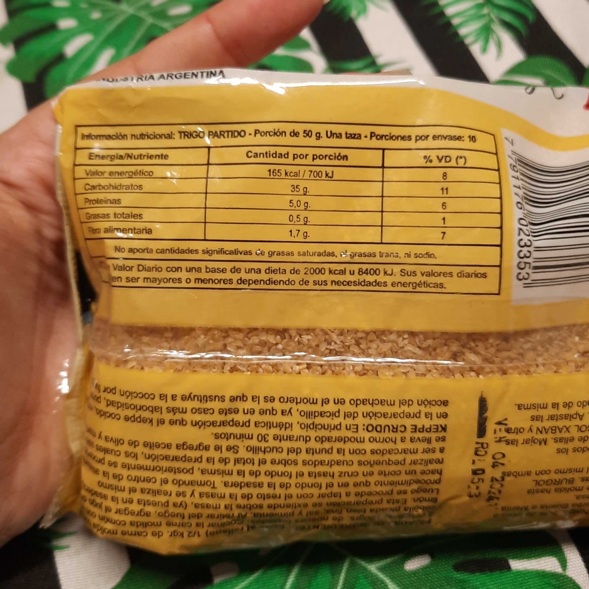 Trigo Partido from Xaban - Vegan Product Reviews & Ratings | abillion