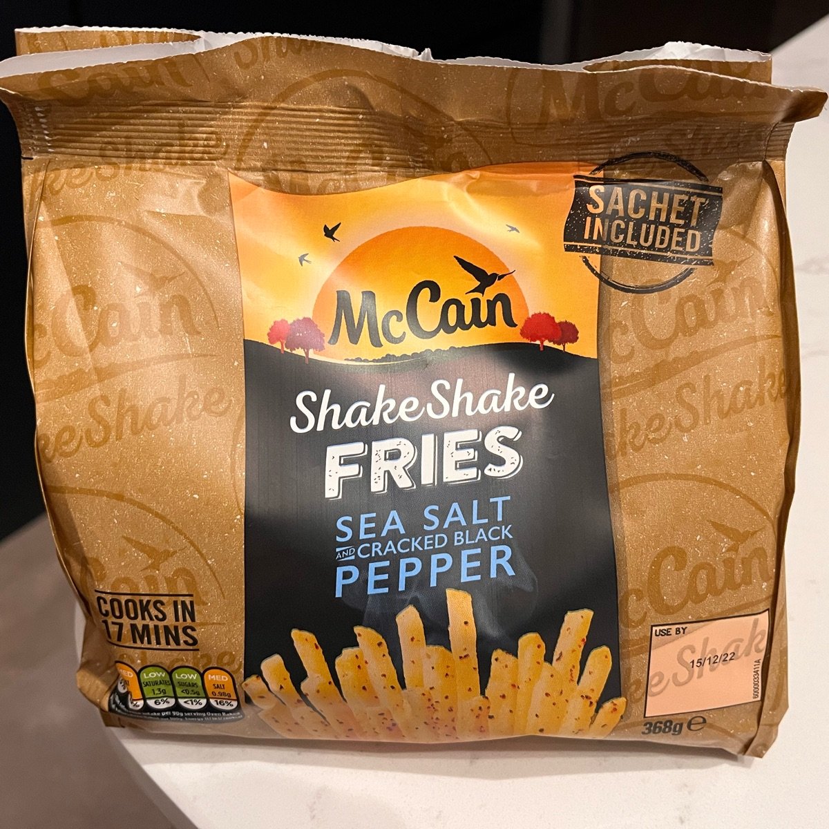 shake shake fries sea salt and cracked pepper from McCain - Vegan ...