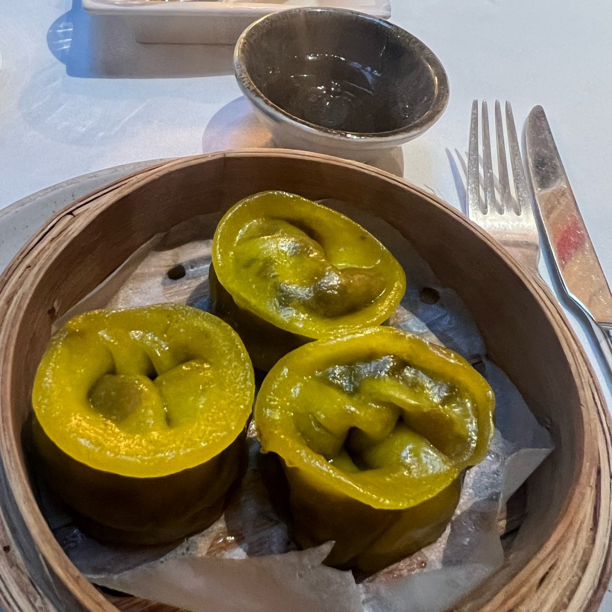 Mushroom Dim Sum at Lily's Restaurant de Spécialités Asiatiques ...