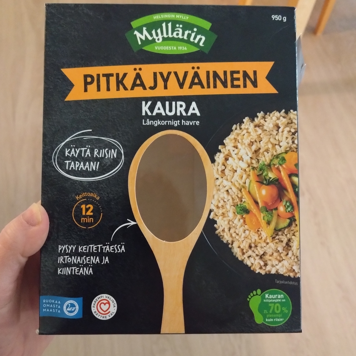 Pitkäjyväinen Kaura from Myllärin - Vegan Product Reviews & Ratings ...