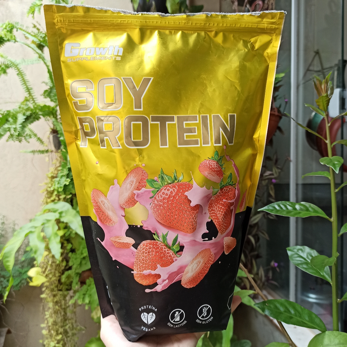 Avaliações de Soy Protein Sabor Morango da Growth Supplements | abillion