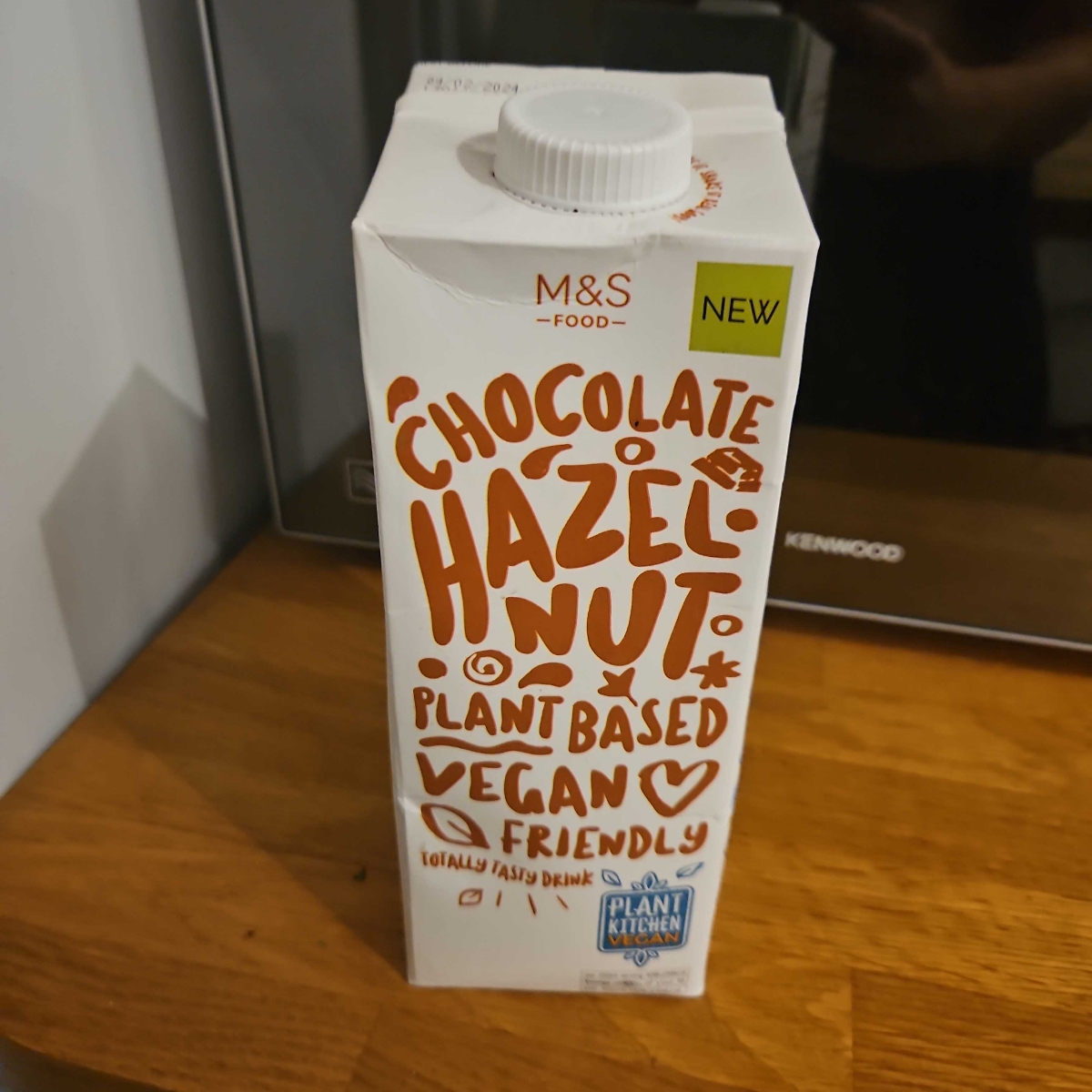 Chocolate Hazelnut Plant Based Milk from M & S Foods - Vegan Product ...