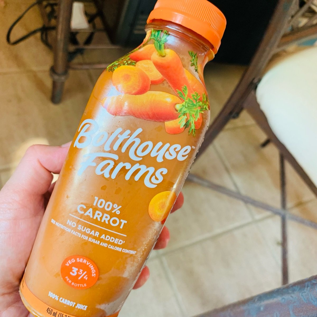 Organics 100% Carrot Juice from Bolthouse Farms - Vegan Product Reviews & Ratings | abillion