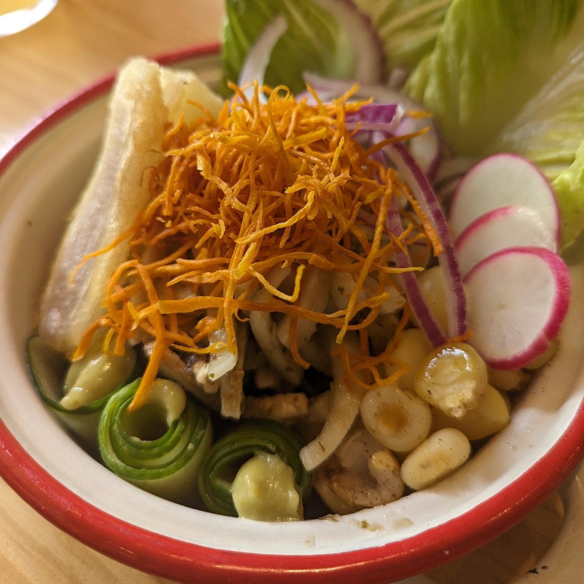 Ceviche de coco tierno at Gallo Santo, Barcelona - Vegan Dish Reviews ...