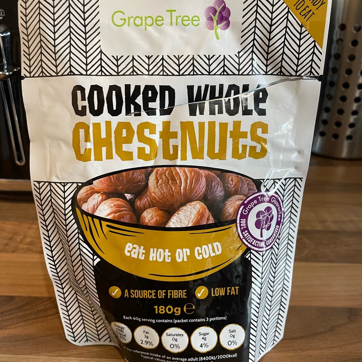 Cooked And Whole Chestnut from Grape Tree - Vegan Product Reviews ...