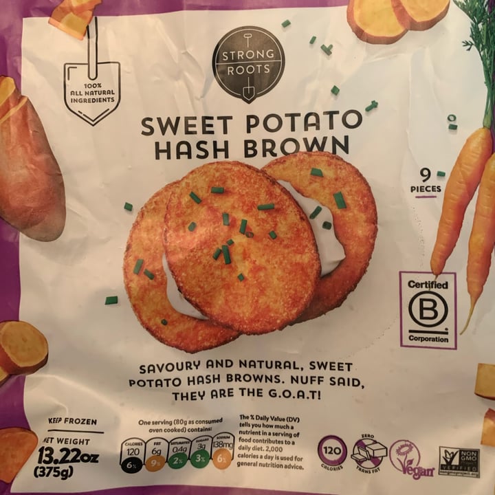 Strong Roots Sweet Potato Hash Brown Review | abillion
