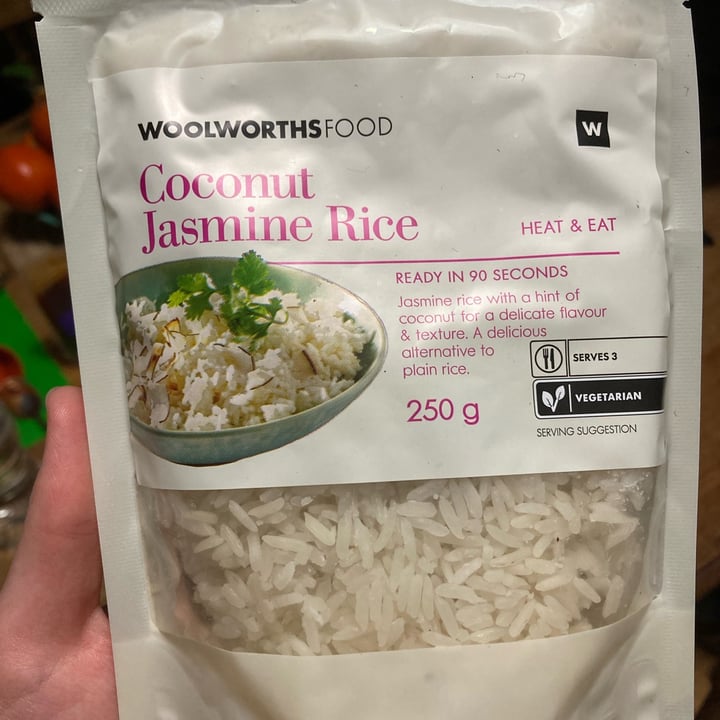 Woolworths Food Coconut Jasmine Rice Review | abillion