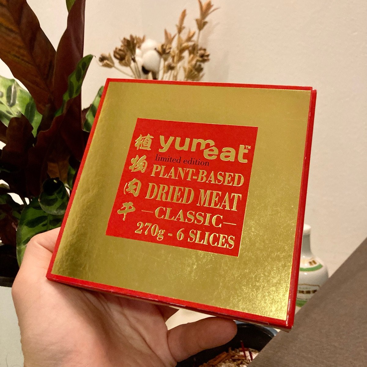 Limited Edition Plant-based Dried Meat, Classic at Yumeat - Review by ...