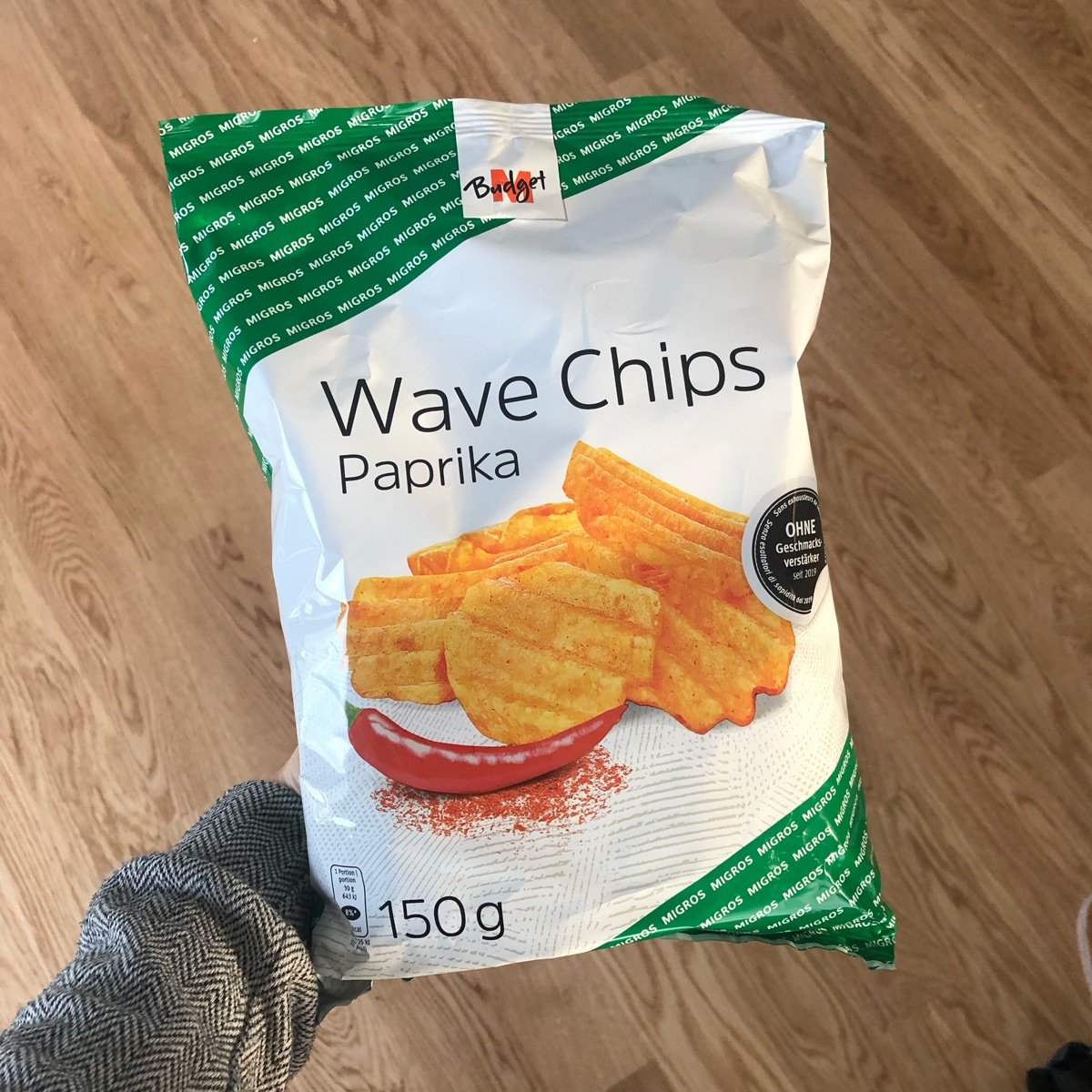 Wave Chips Paprika from M-budget - Vegan Product Reviews & Ratings ...