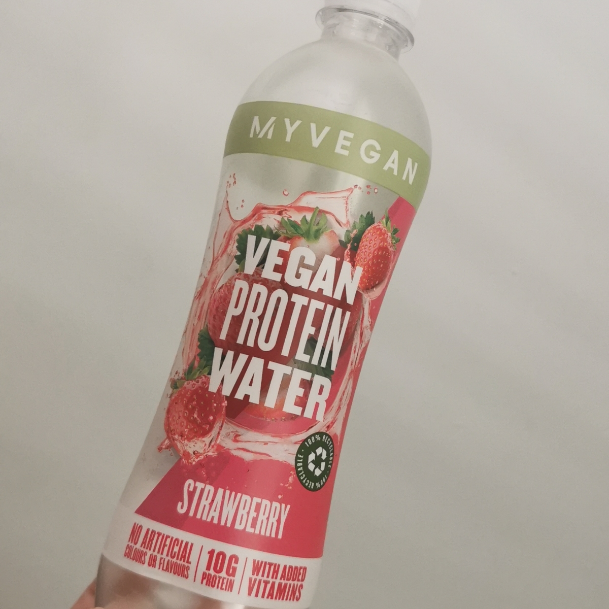 Protein Vegan Water Strawberry from My Vegan - Vegan Product Reviews ...