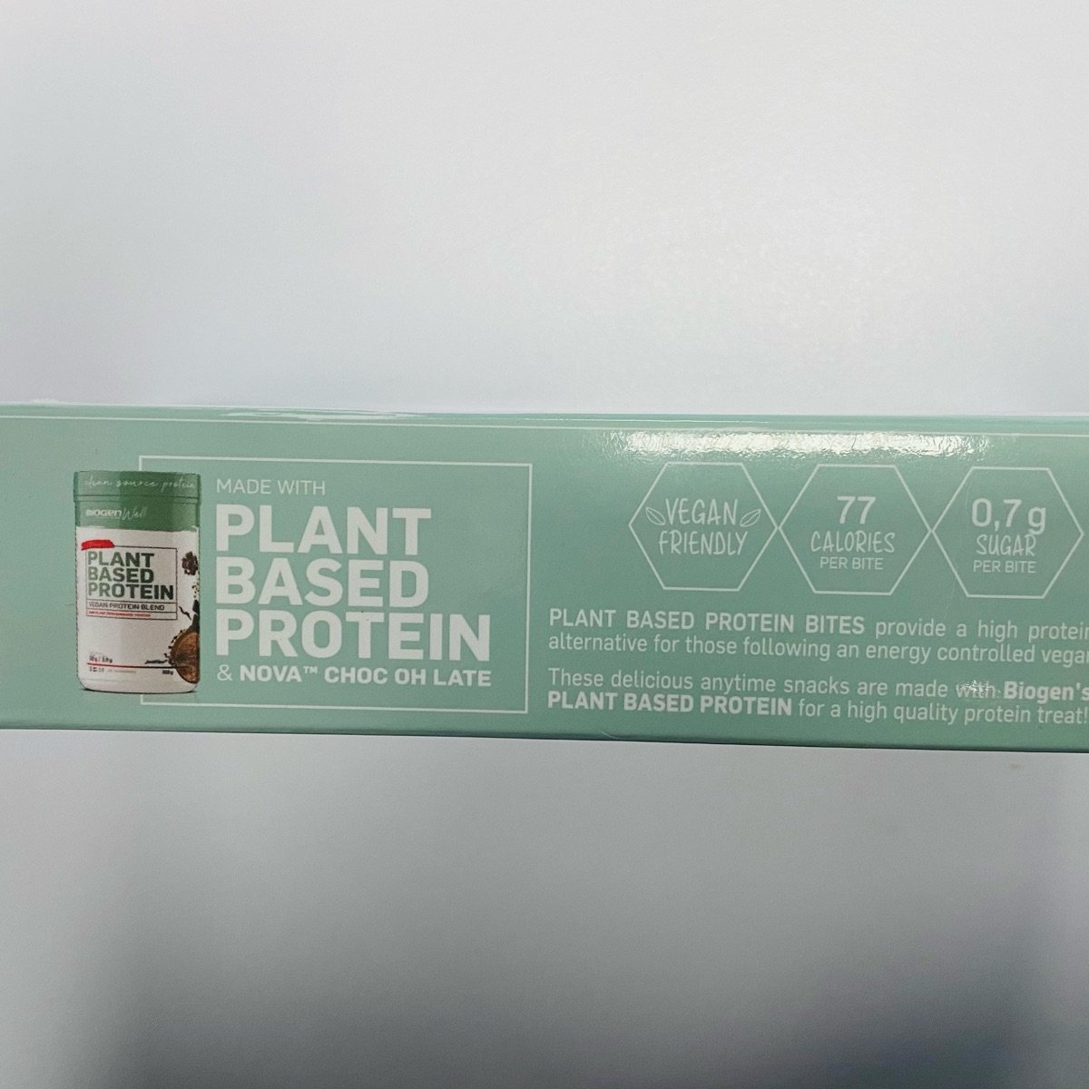 Plant based protein bites from Biogen - Vegan Product Reviews & Ratings ...