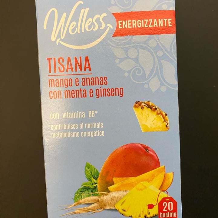 Welless Tisana mango e ananas con menta e ginseng Review | abillion