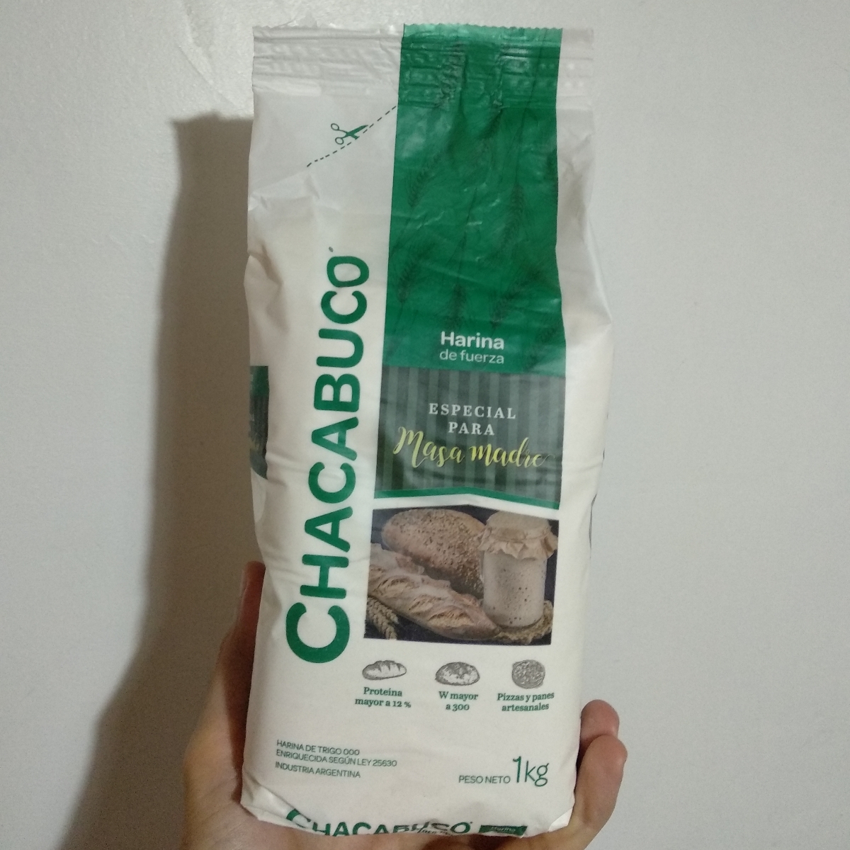 Harina de Fuerza Especial para Masa Madre from Chacabuco - Vegan ...