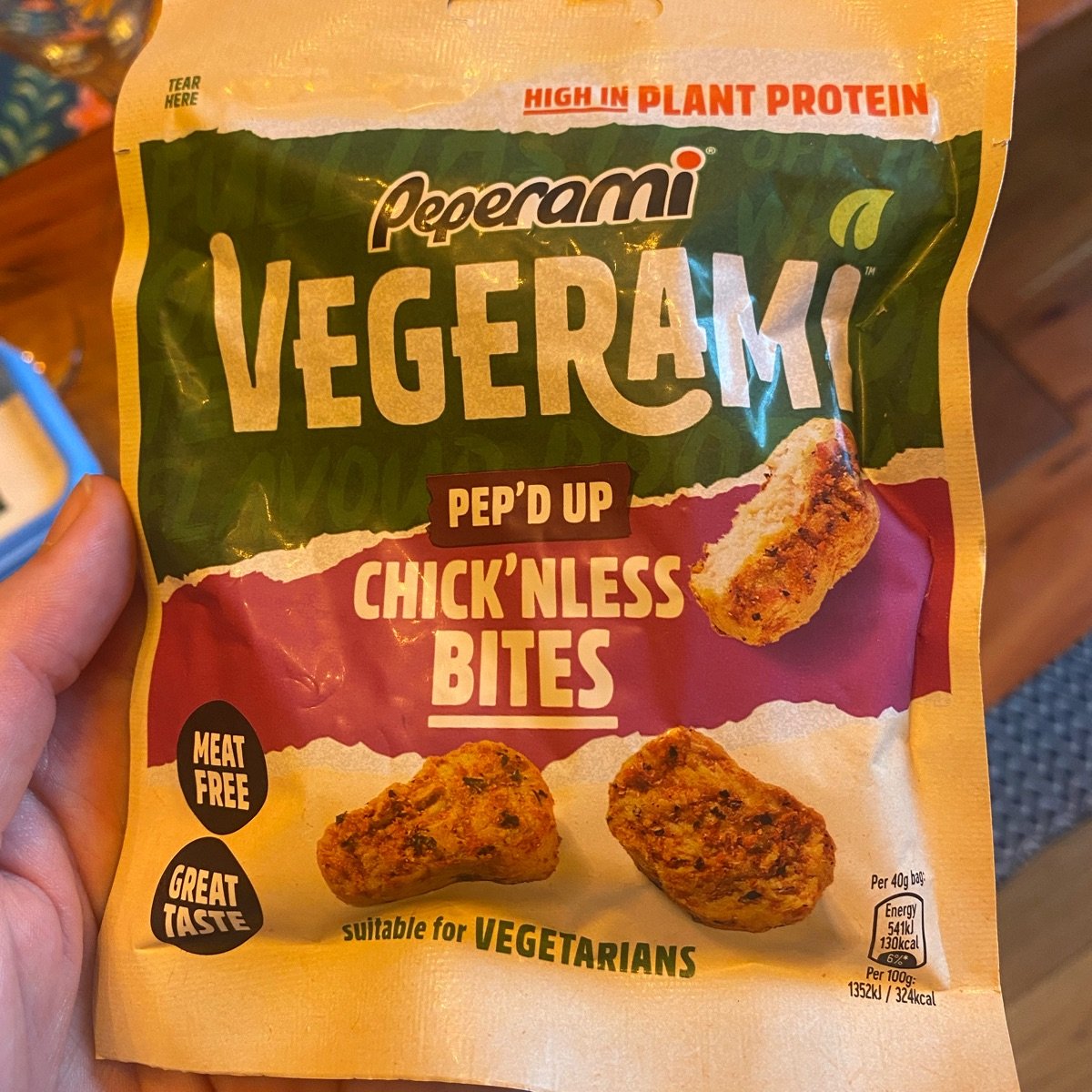 Pepd Up Chickenless Bites from Peperami Vegerami - Vegan Product ...