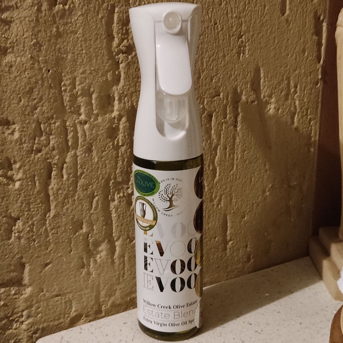 extra virgin olive oil blend spray from Willowcreek - Vegan Product ...