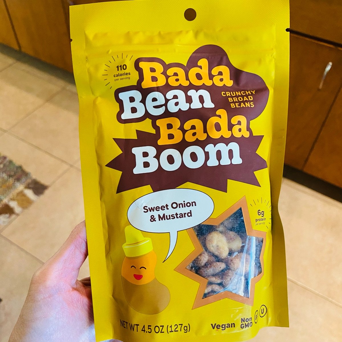 Sweet Onion & Mustard from Bada Bean Snacks - Vegan Product Reviews ...