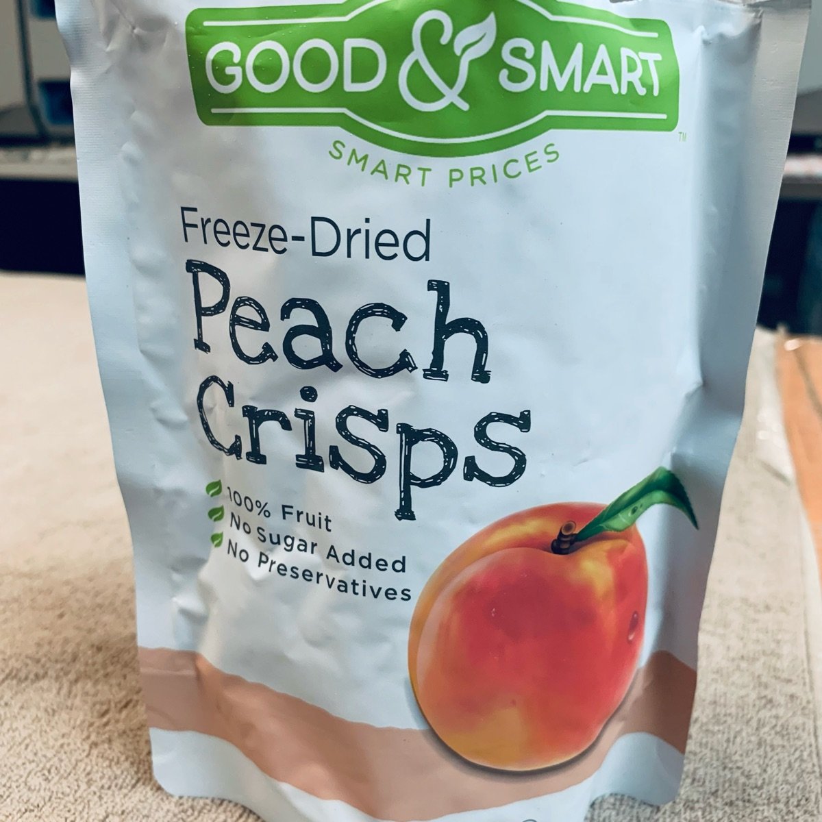 Peach Crisps from Good and Smart - Vegan Product Reviews & Ratings ...