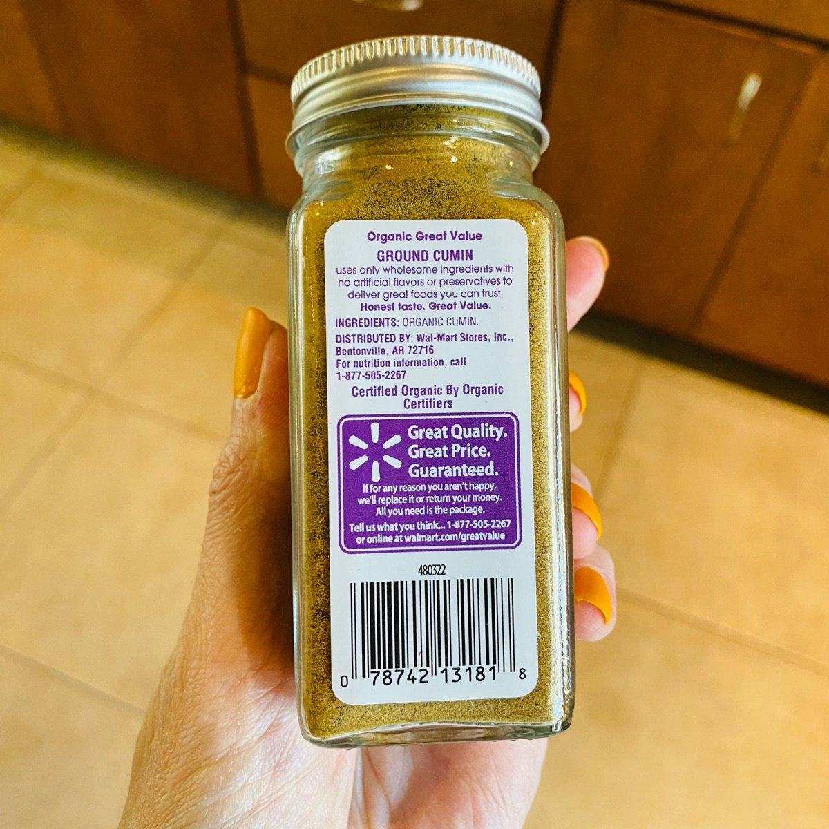Organic Ground Cumin from Great Value - Vegan Product Reviews & Ratings | abillion