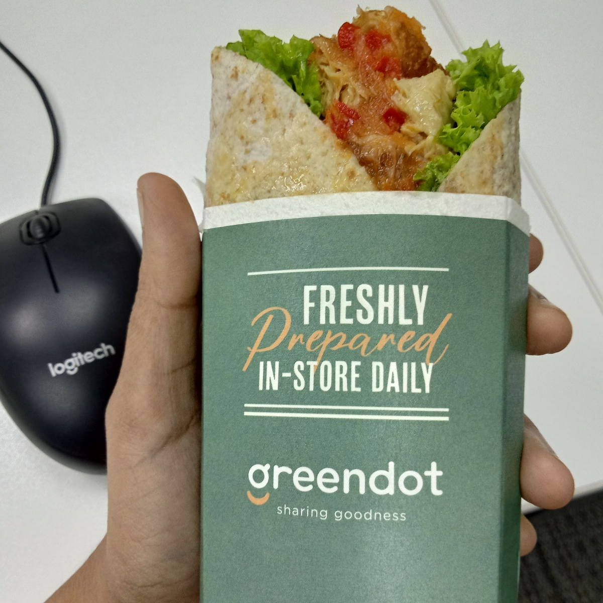 beancurd skin sweet thai wrap at Greendot (Raffles Place) - Review by @veganspicegirl | abillion