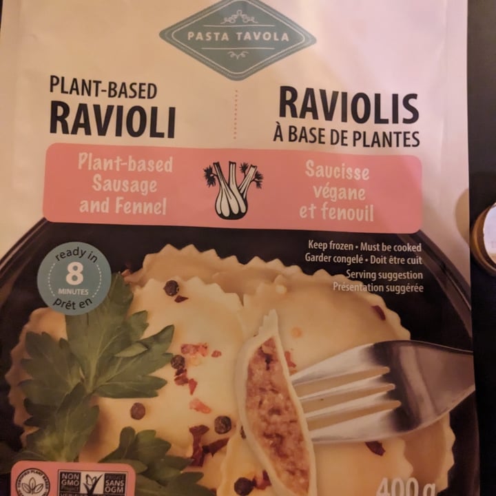 Pasta Tavola Plant Based Ravioli Sausage and Fennel Review | abillion