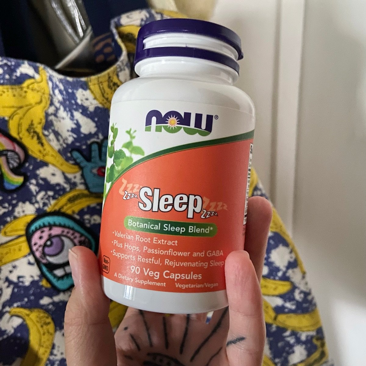 Sleep, Botanical Sleep Blend from NOW® - Vegan Product Reviews ...