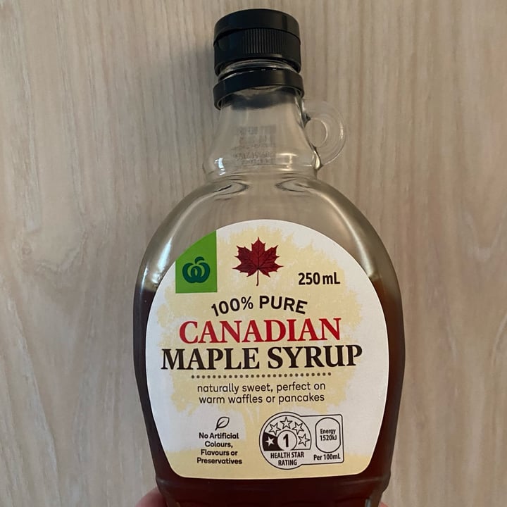 Woolworths Food Canadian maple syrup Review | abillion