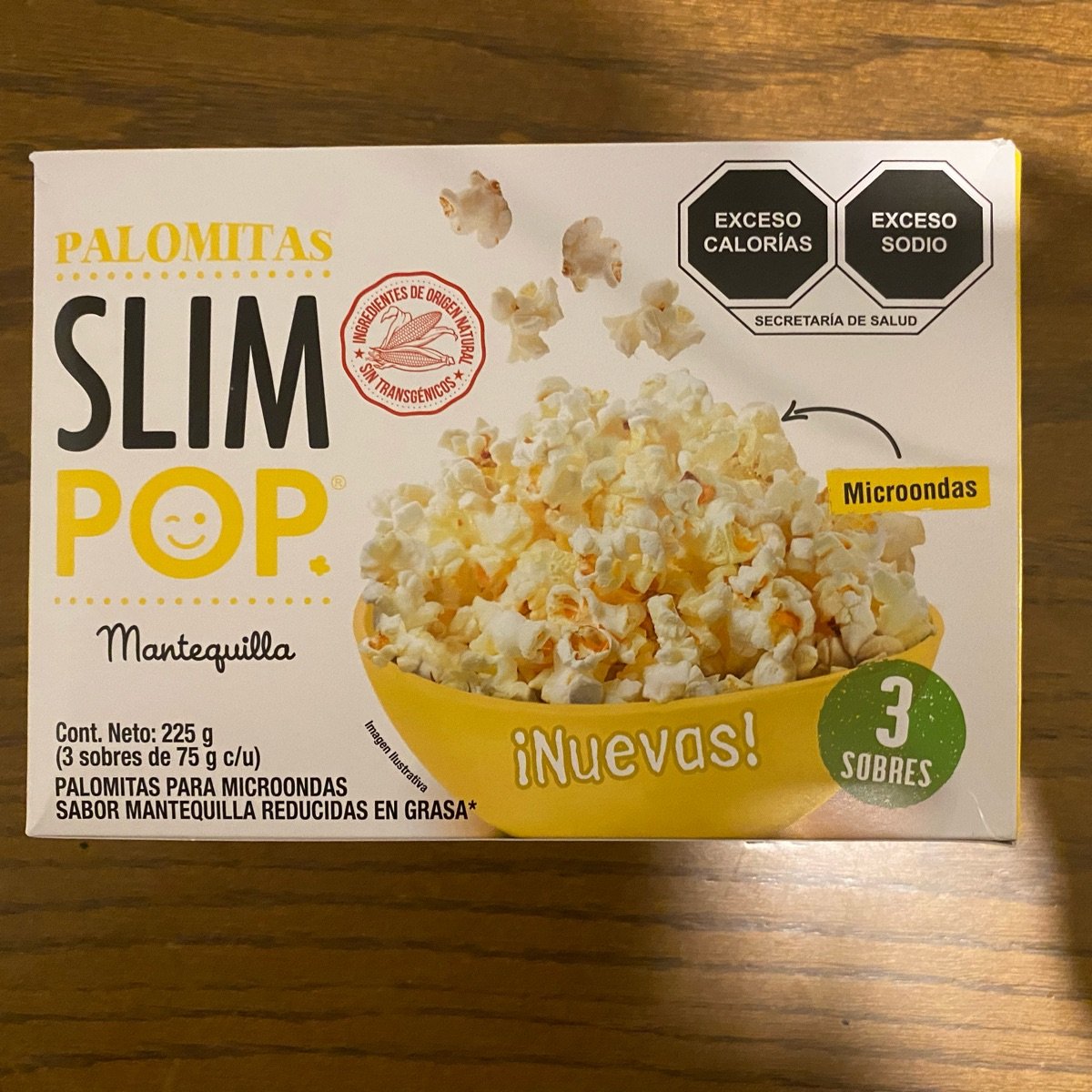 Palomitas Microondas Sabor Mantequilla from Slim Pop - Vegan Product Reviews & Ratings | abillion