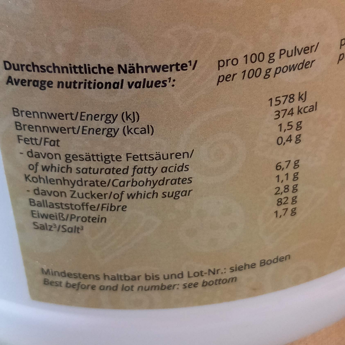 3k protein cookies & cream from nutri + - Vegan Product Reviews ...