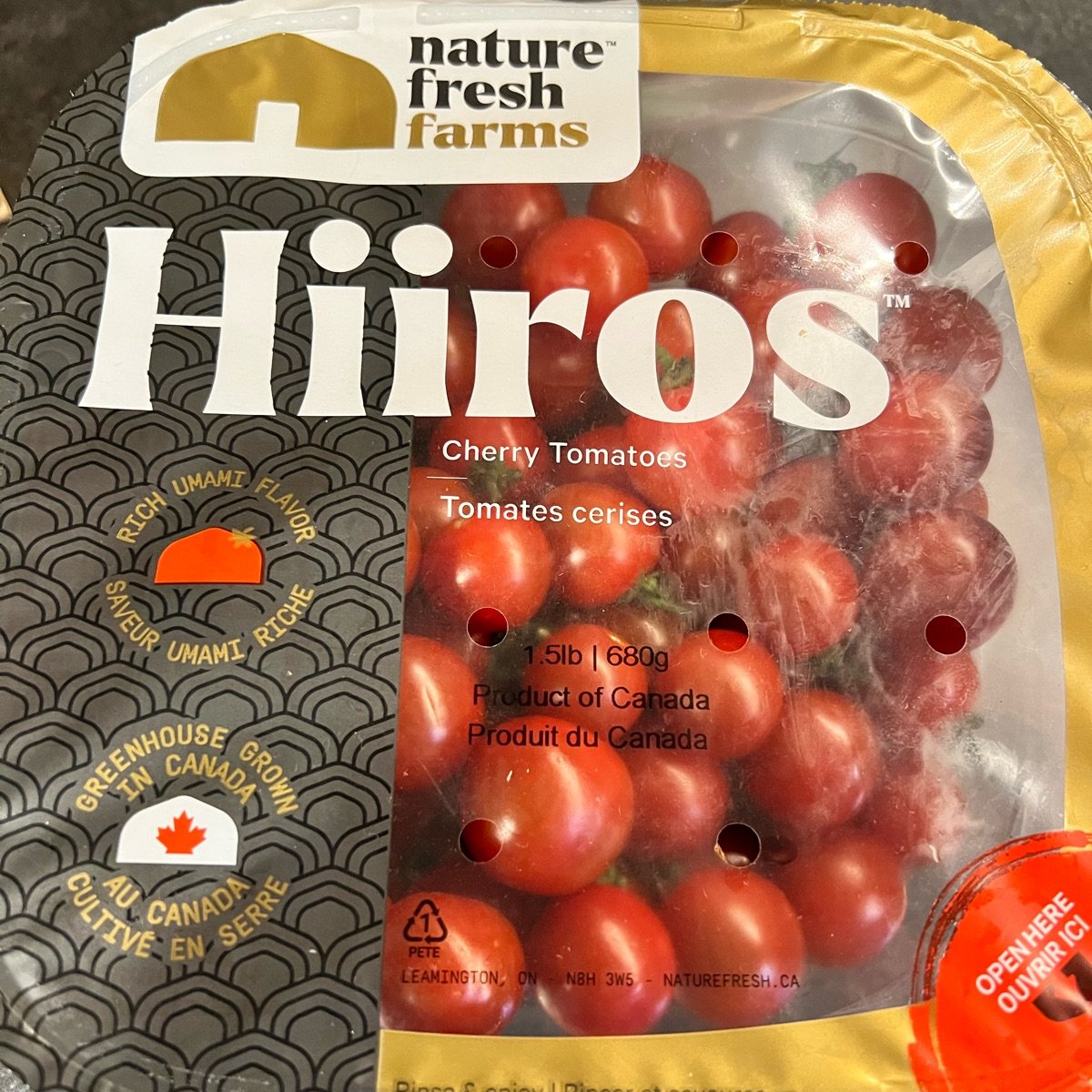 Hiiros Cherry Tomatoes from Nature Fresh Farms - Vegan Product Reviews ...