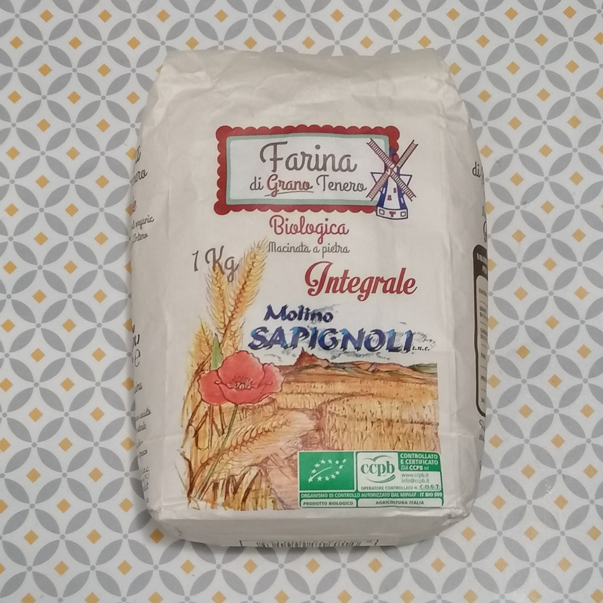 farina integrale from Molino Sapignoli - Vegan Product Reviews ...