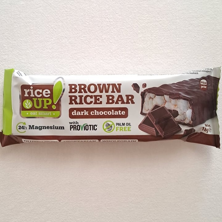Rice Up! Brown Rice bar dark chocolate Review | abillion