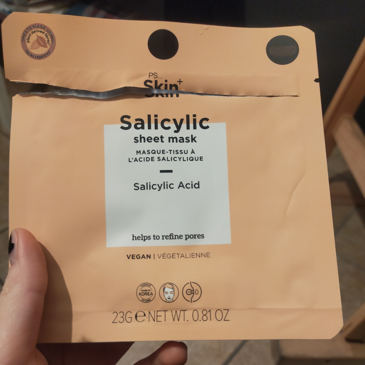 salicylic mask from PS... - Vegan Product Reviews & Ratings | abillion