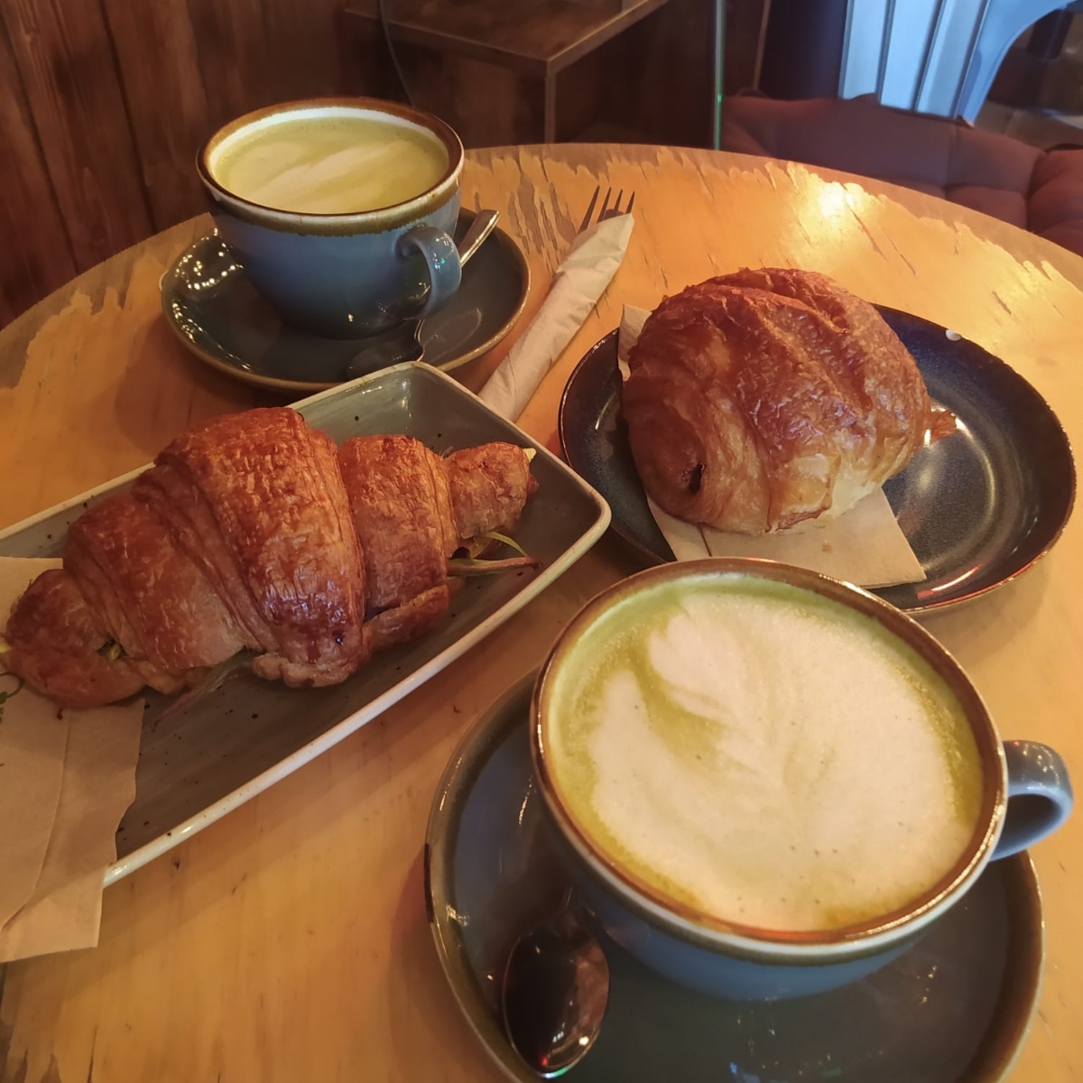 Vegan Ham And Cheese Croissant at Kave cafe, Hammersmith - Vegan Dish ...