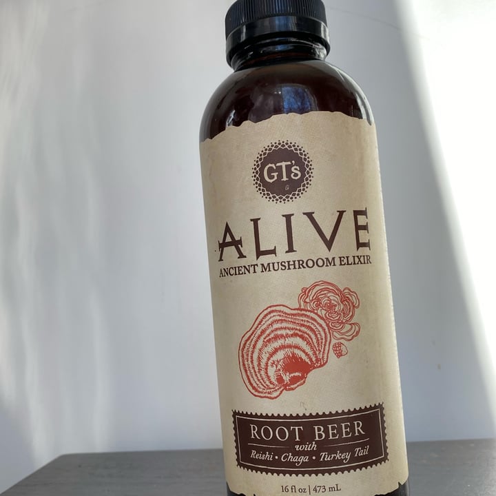GT’s Living Foods Alive - Ancient Mushroom Elixir Root Beer Review ...