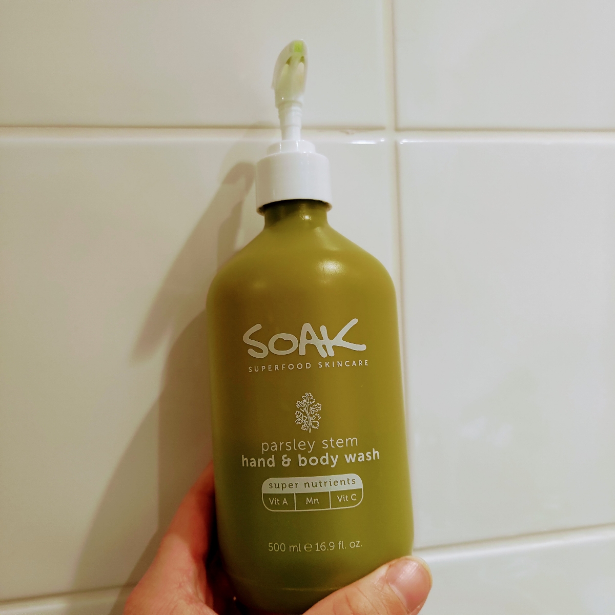 Parsley Stem Hand & Body Wash at Soak - Review by @stevenneoh | abillion